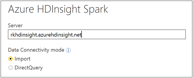 Build Power BI Reports with HDInsight Spark Connector – Roy Kim on ...
