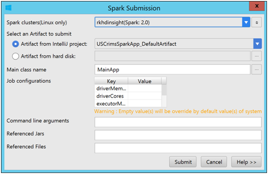 Building a Spark Application for HDInsight using IntelliJ Part 2 of 2 ...