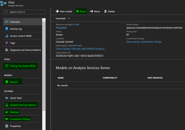 Intro to Azure Analysis Services – Roy Kim on Azure and AI