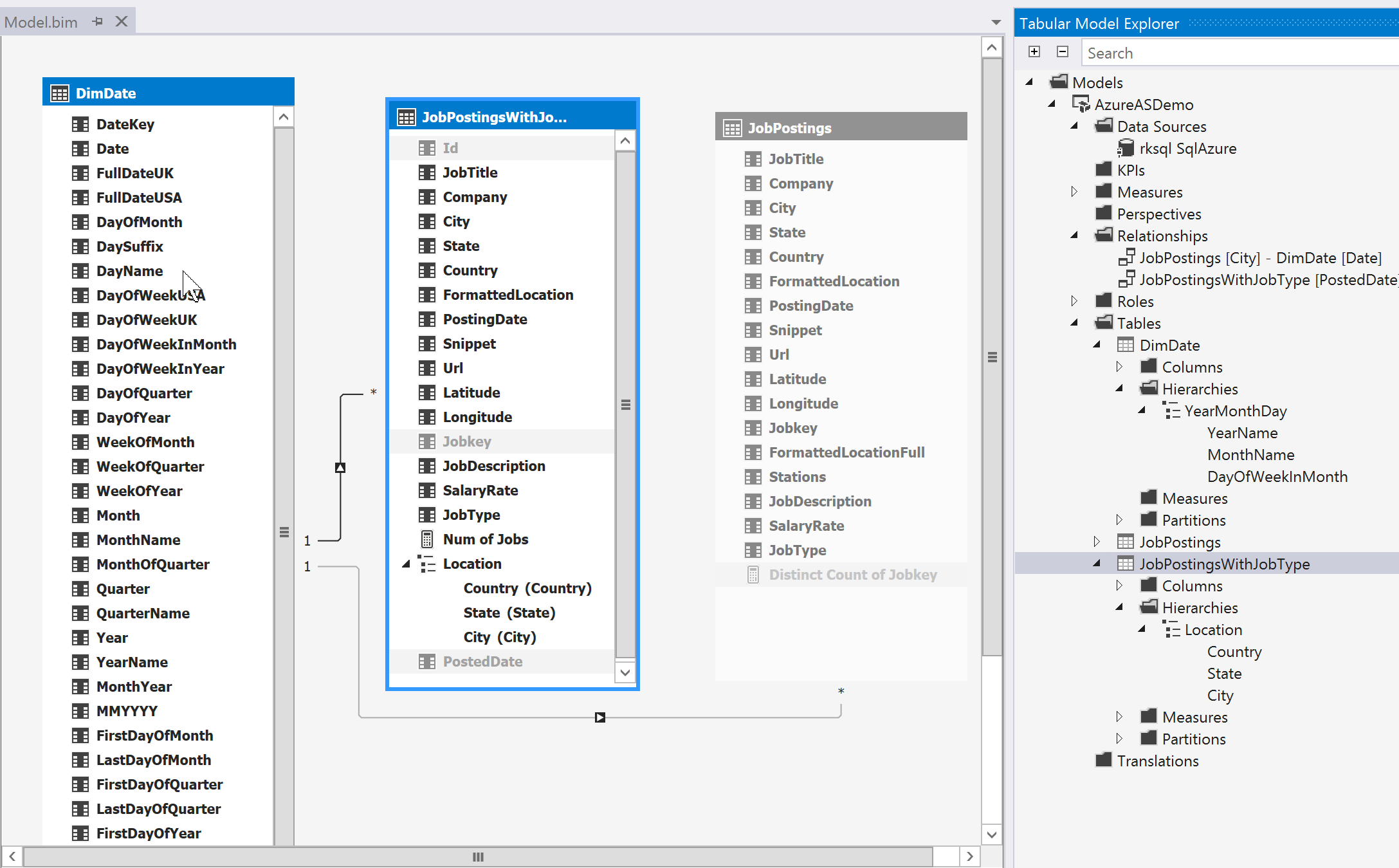Intro to Azure Analysis Services – Roy Kim on Azure and AI