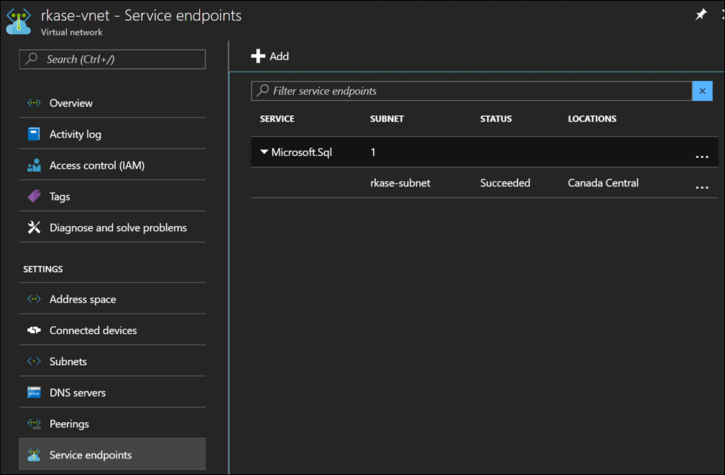 App Service Environment with App Service and Azure SQL using Virtual ...