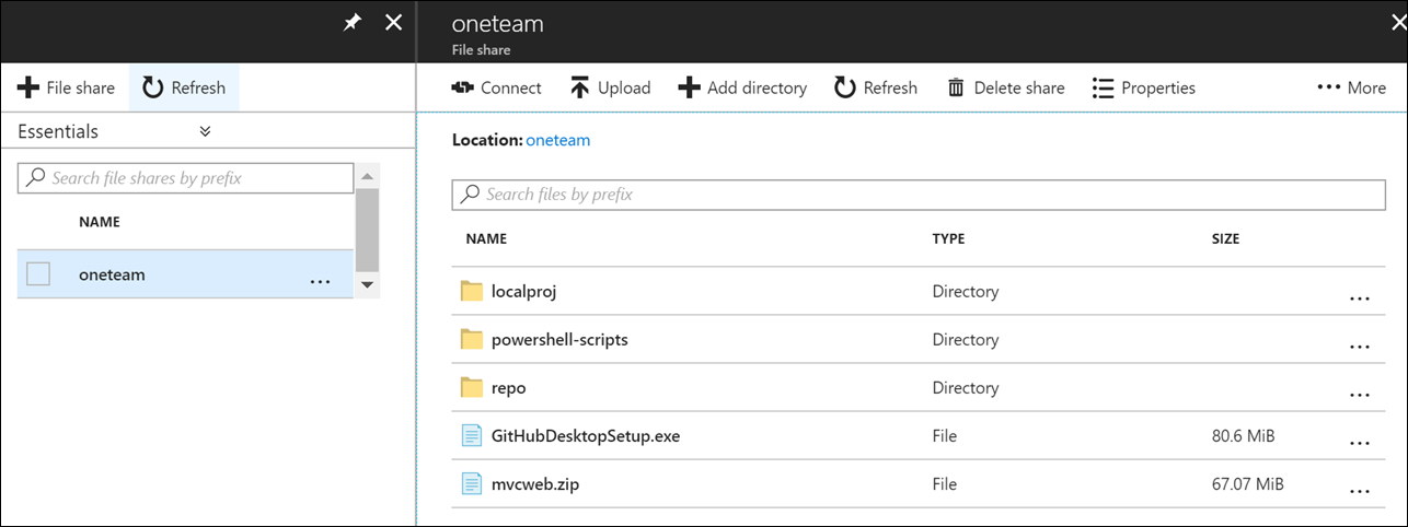 Azure Files shared by VMs in a Dev Team – Roy Kim on Azure and AI