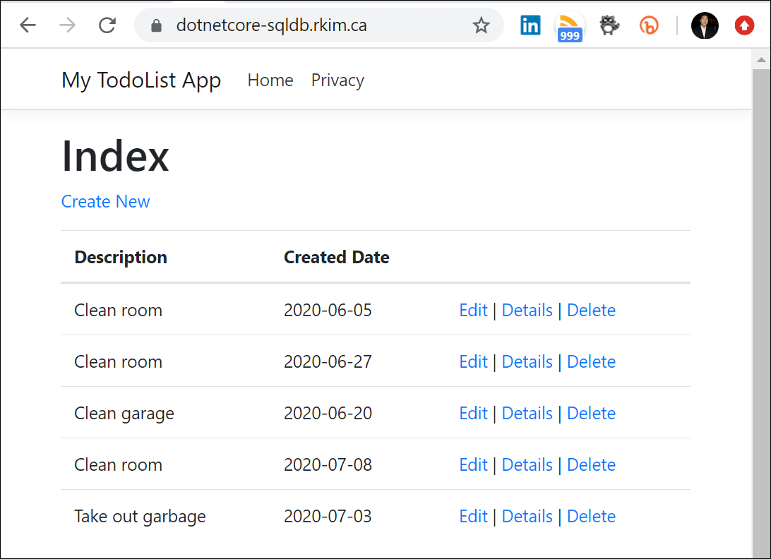 Database Patterns with Azure Kubernetes Service Part 2: Azure SQL DB ...
