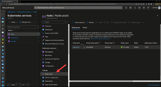 Upgrading AKS Node Image Version – Roy Kim on Azure and AI