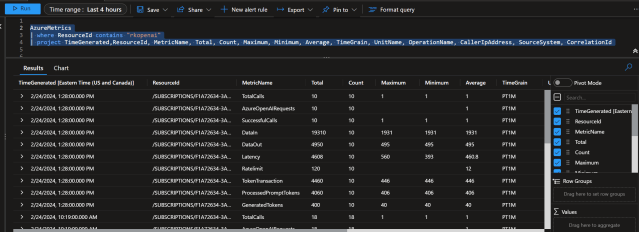 Using Log Analytics Workspace with Azure Open AI Application – Roy Kim ...