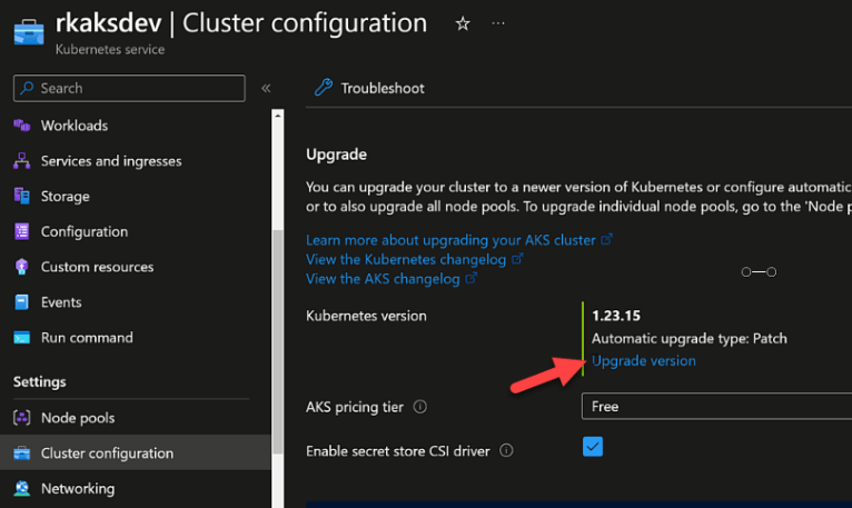 Upgrading My Azure Kubernetes Service Cluster – Roy Kim on Azure and AI