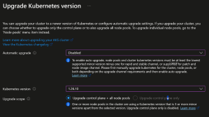 Upgrading My Azure Kubernetes Service Cluster – Roy Kim on Azure and AI