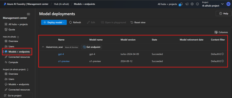 Exploring Azure AI Foundry: Hubs and Projects – Roy Kim on Azure and AI