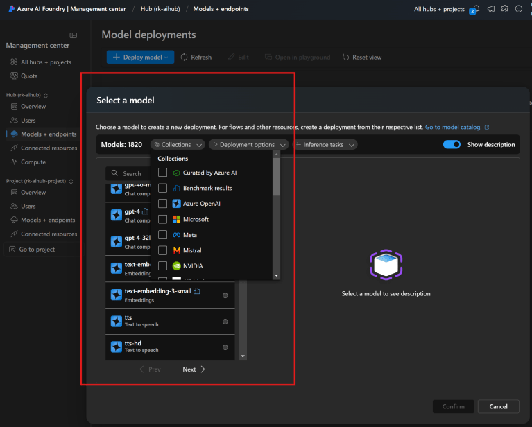 Exploring Azure AI Foundry: Hubs and Projects – Roy Kim on Azure and AI